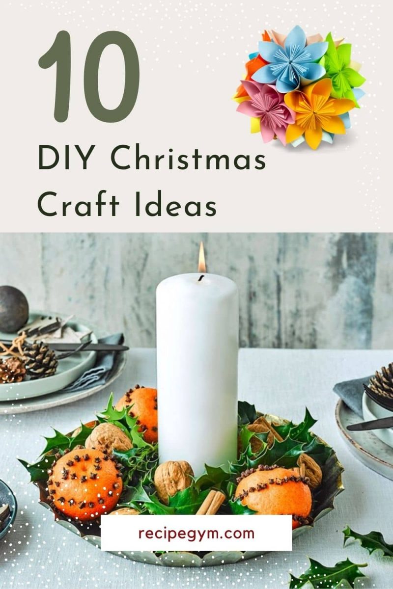 10 DIY Christmas Craft Ideas For Adults 2020 - Faith Fitness Food